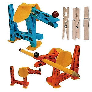 (Pack of 50) Wooden Clothespins About 2-7/8" Long