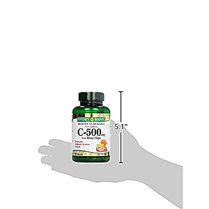 Nature's Bounty, C-500 mg Delicious Chewable w/ Rose Hips Tablets, 90 ct