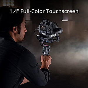 DJI RS 2 Combo - 3-Axis Gimbal Stabilizer for DSLR and Mirrorless Cameras, Nikon, Sony, Panasonic, Canon, Fuji, 10lbs Tested Payload, 1.4” Full-Color Touchscreen, Carbon Fiber Construction, Black