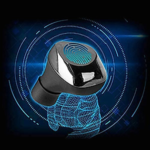 TBIIEXFL Earbuds Headphones Touch Control with Charging Case Waterproof Stereo Earphones in-Ear Built-in Mic Headset Premium Deep Bass for Sport