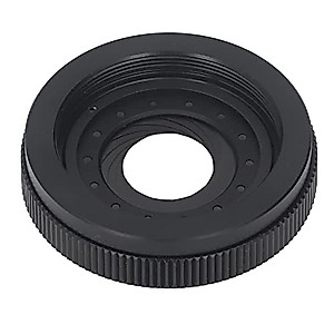 Iris Diaphragm 1.5mm‑25mm ID 55mm OD M42 to M42 Aperture Adjustable Iris Aperture Diaphragm for Optical System Camera Microscope