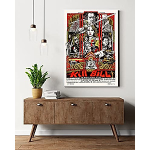 Kill Bill Movie Poster | Wall Art (24 x 36 inch / 61 x 91 cm) unframed, Display Ready Photo Paper Print Artistic Version