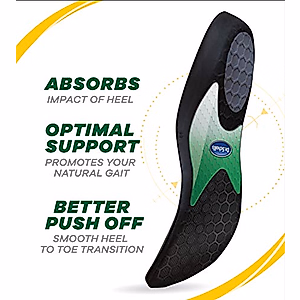 Dr. Scholl’s Performance Sized to Fit Running Insoles for Men & Women / Help Prevent Plantar Fasciitis, Shin Splints and Runner’s Knee