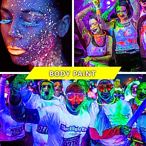 Gonhom 2 Pack A19 LED Black Light Bulbs,Dimmable 9W Blacklight Bulb(100W Equivalent), E26 Base 110V, UVA Level 385-400nm, Glow in The Dark for Black Lights Party, Body Paint, Neon Glow, Art Posters