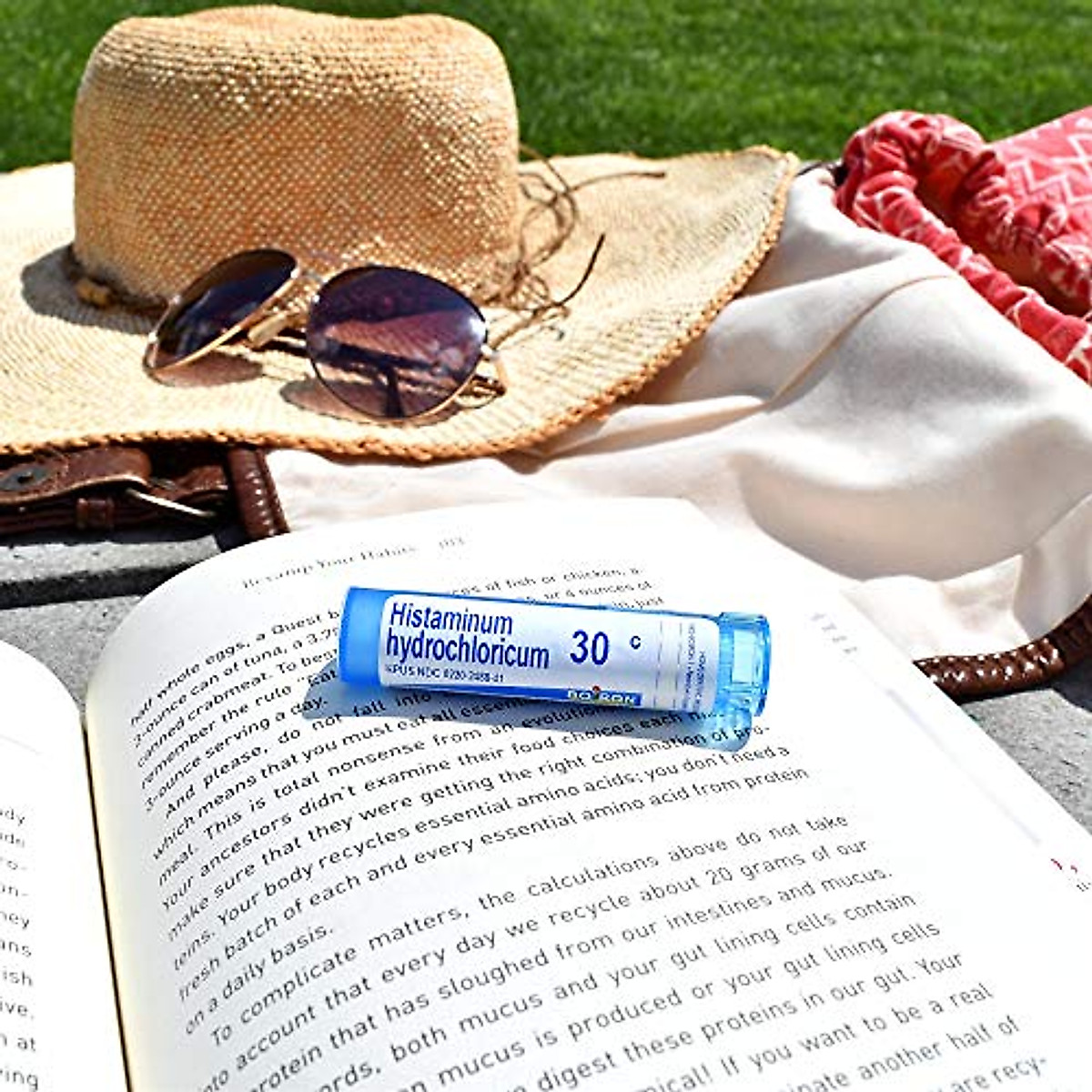 Boiron Histaminum Hydrochloricum 30C Homeopathic Medicine For Indoor Or Outdoor Allergy Relief, Hay Fever, And Hives - 80 Count (Pack of 3)