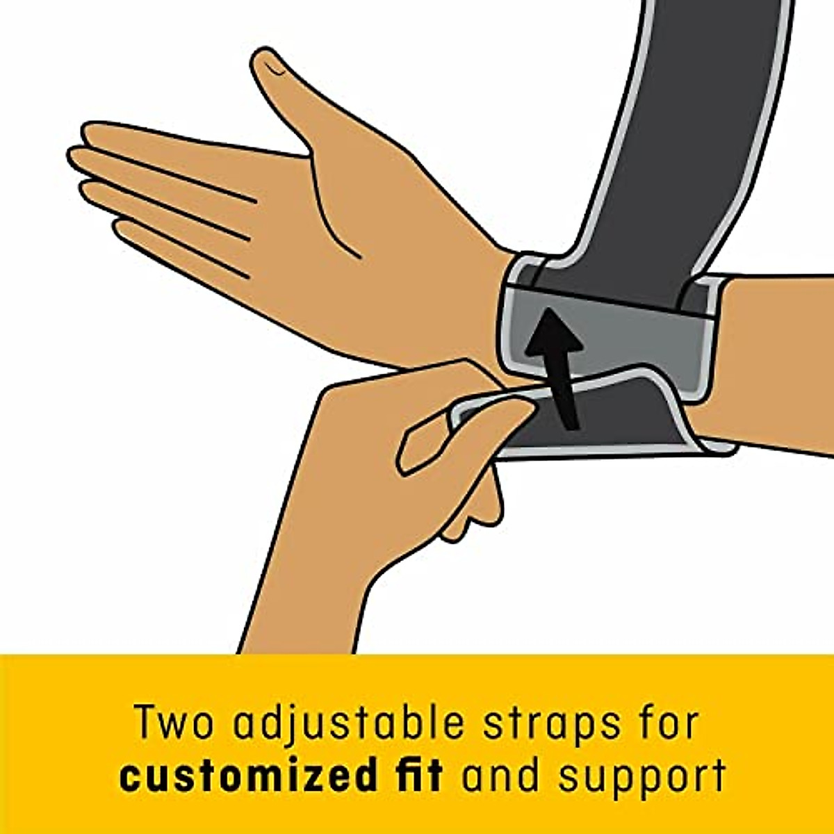 Futuro Sport Wrap Around Wrist Support, Moderate Support, Adjust to Fit