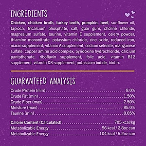 Stella & Chewy’s Carnivore Cravings Savory Shreds Cans – Grain Free, Protein Rich Wet Cat Food – Cage-Free Chicken & Grass-Fed Beef Recipe – (5.2 Ounce Cans, Case of 24)