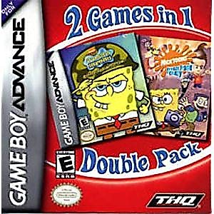 2 Games in 1 Double Pack -- Spongebob Squarepants: Battle for Bikini Bottom & Nicktoons: Freeze Frame Frenzy