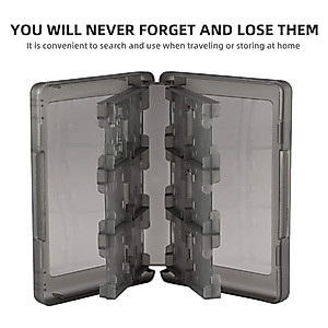 3DS Game Holder Card Case, 28-in-1 Game Holder Card Case Compatible with Nintendo NEW 3DS / NEW 3DS XL / 3DS / 3DS XL / DSi / DSi XL / DS / NEW 2DS /NEW 2DS XL / 2DS/ 2DS XL Catridge Storage Box