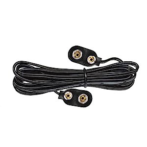 PINPOINT® 9VDC Battery Clip 15' Extension Cable