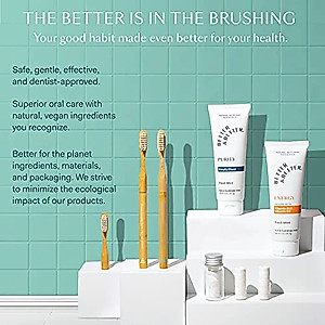 Better & Better Energy Toothpaste with Vitamin B12 & D3 | Fluoride Free, SLS Free Toothpaste 1 CT | Fresh Breath with Organic Mints | Natural, Vegan, and Whitening Toothpaste for Bones & Energy
