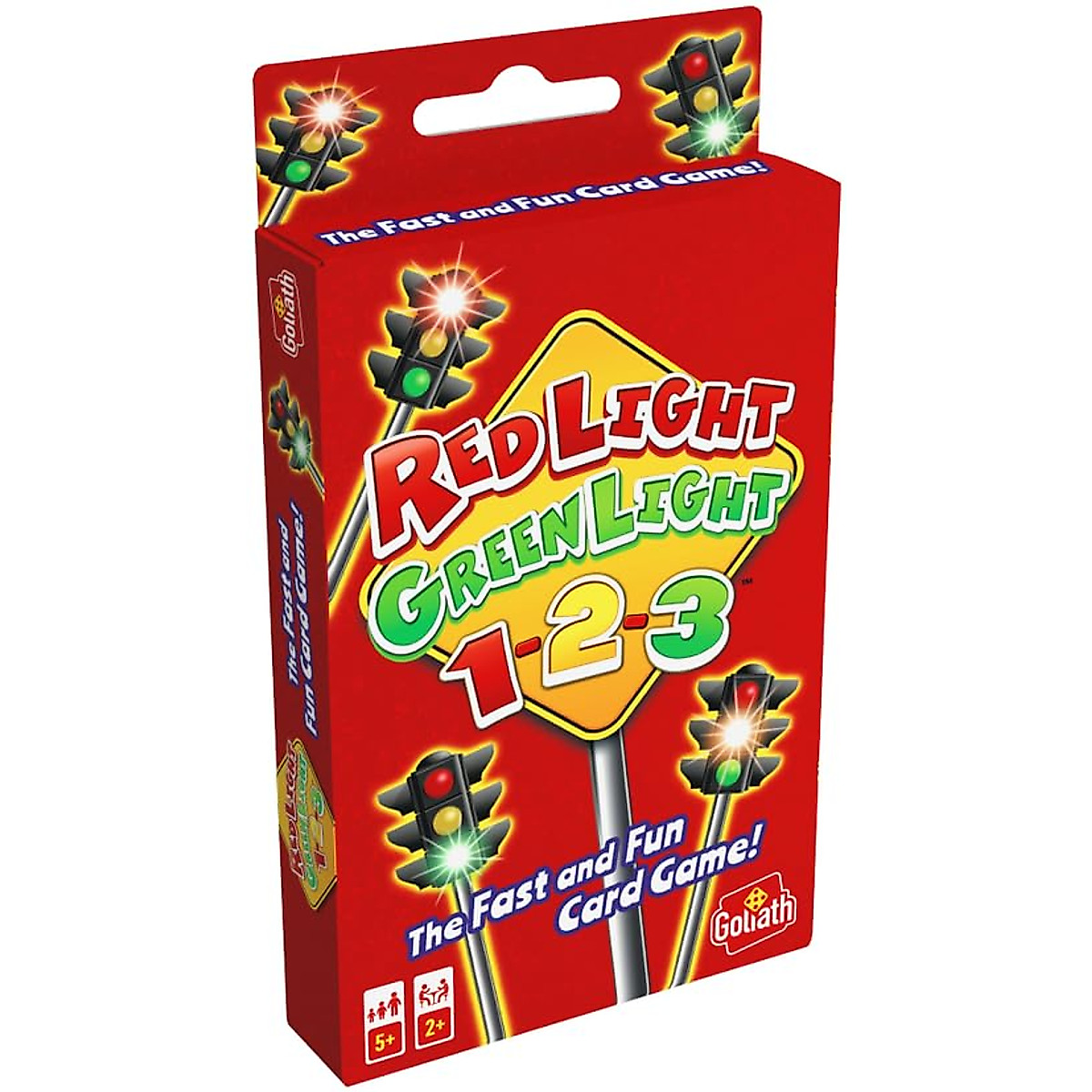 Red Light, Green Light, 1-2-3 - Card Game for Ages 5 and Up