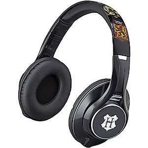 Harry Potter Bluetooth Headphones for Kids and Adults, Wireless Headphones with Microphone for Video Call or Zoom Meeting, Designed for Fans of Harry Potter Merchandise