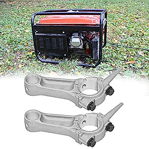 TOPINCN Crankshaft Connecting Rod Fit for 168F/GX160/GX200 22.5KW Gasoline Generator Replacement Parts 2PCS