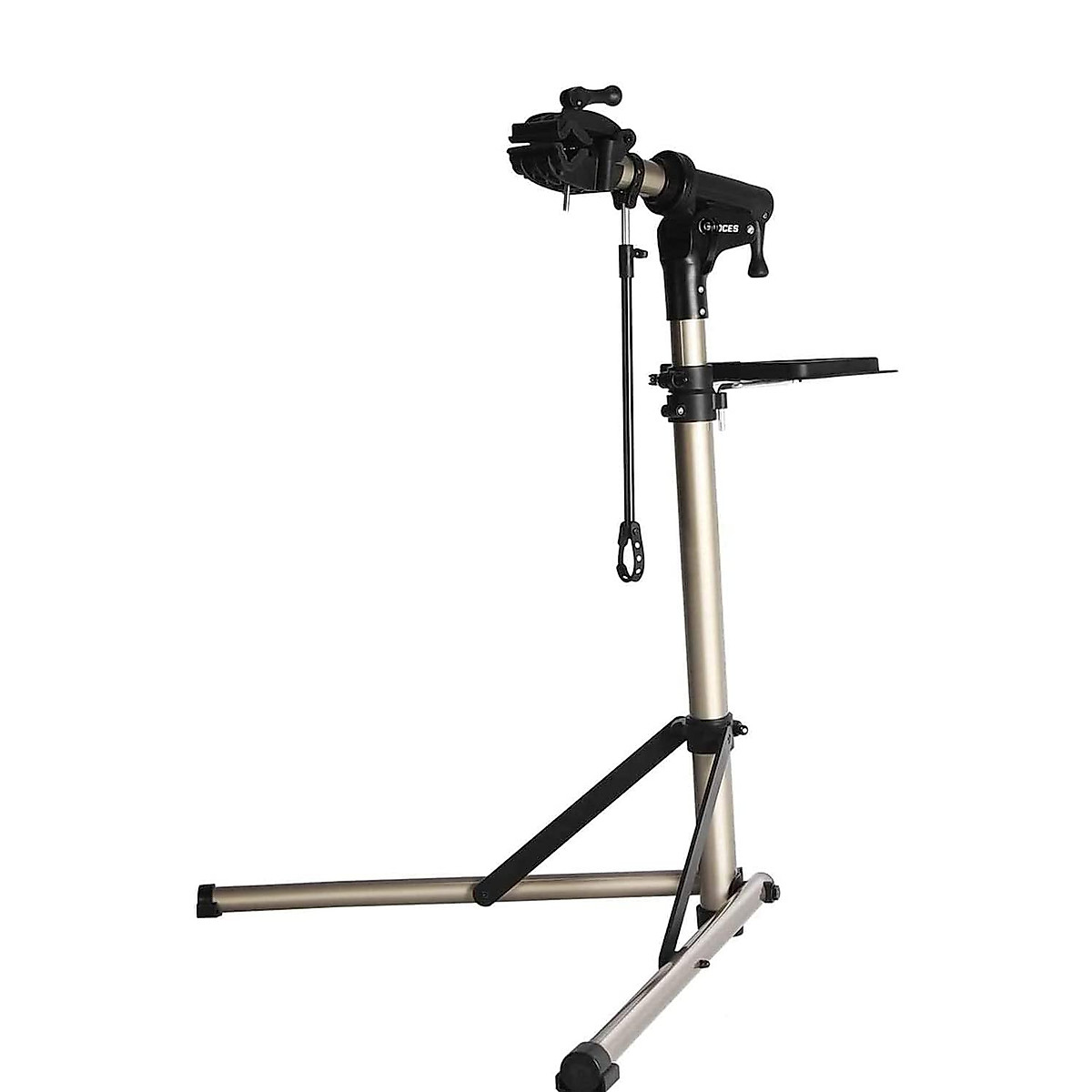 CXWXC Bike Repair Stand -Shop Home Bicycle Mechanic Maintenance Rack- Bike Workstands for Mountain Bike and Road Bike (rs100) (A: Champagne)