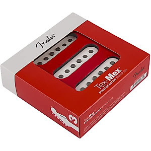 Fender Tex-Mex Stratocaster Pickups Bundle with Instrument Cable