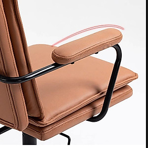 MayNuo Office Chair Gaming Chair Computer Chair Home Computer Chair Student Dormitory Study Chair Back Comfortable Sedentary Office Chair Desk/Black-Soul Eater1