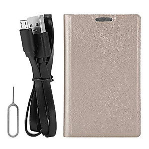 1.77 HD Color Screen Phone, Mini Card Mobile Phone, Ultrathin Cell Phone with 3.5mm Headset Port, Bluetooth Dialer Dual SIM, Intelligent Antiloss Fuction(Silver)