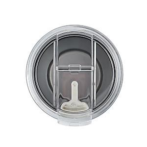 BUILT 24oz Shasta Double Wall Vacuum Insulated Stainless Steel Tumbler with Easy to Clean Flip to Open Lid, Marshmallow