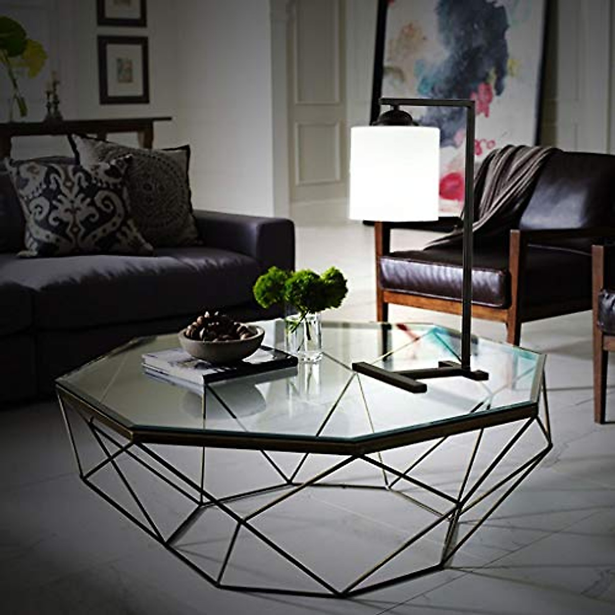 Useful Modern LED Table Lamp Replaceable E27 Bulb Metal Bedside Desk Lamps Nightstand Lamp for Reading Living Room Bedroom Office Study Desk lamp