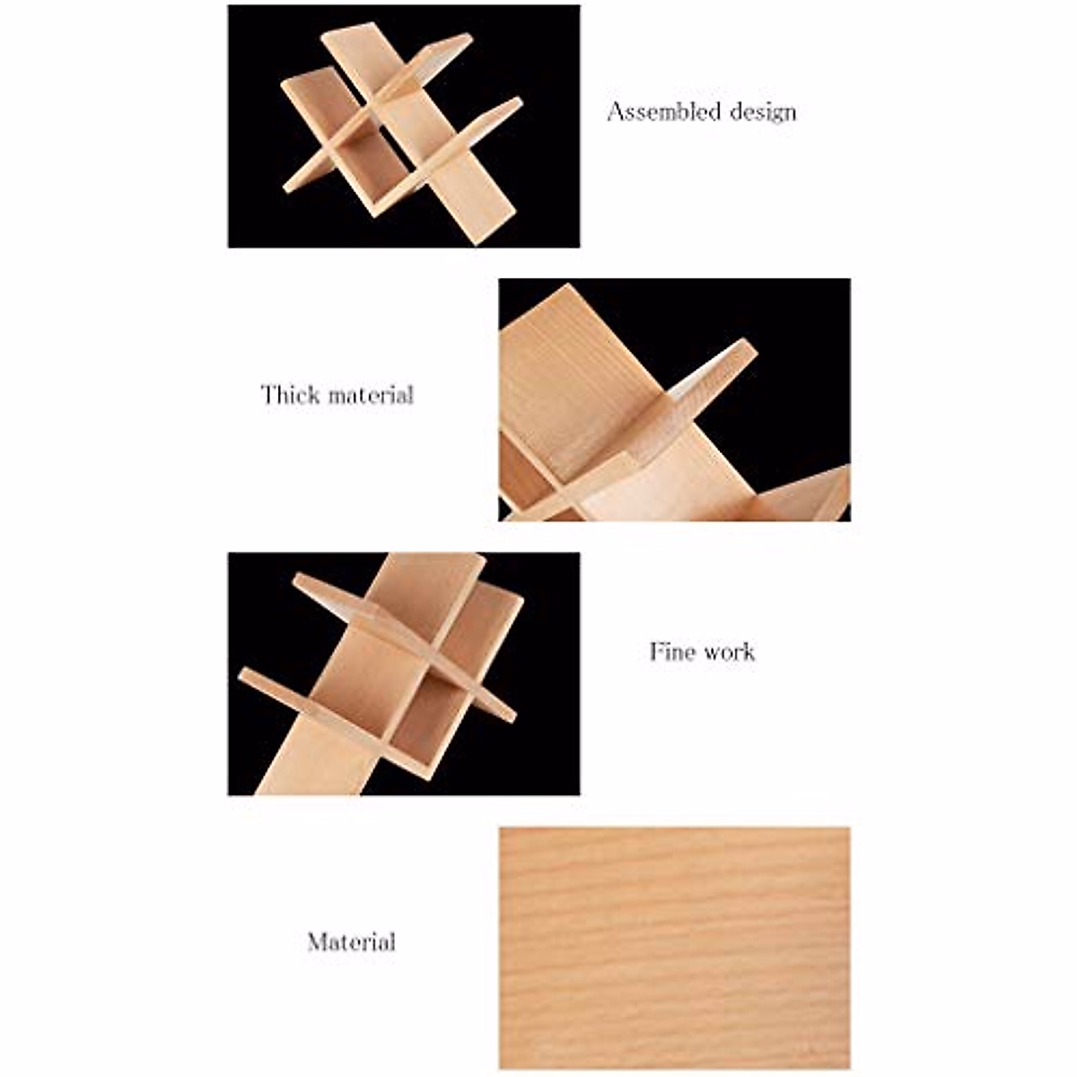 Creative Simplicity Creative Simplicity Wine Rack Decoration Ornaments Creative Simplicity Wine Rack Solid Wood Modern Living Room Creative Home Living Room Wreath, PIBM