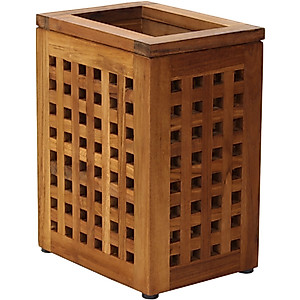AquaTeak Grate Waste Basket