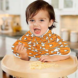 vvfelixl Muslin Burp Cloths Foxes Big Family Baby Washcloths for Baby Girl Boys 2 Pack Orange