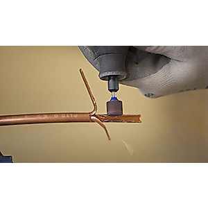 Dremel SC407 EZ SpeedClic Sanding Bands and Mandrel, Set of 2 Sanding Bands 13 mm (Grit 60/120) and 1 EZ SpeedClic Mandrel for Sanding, Shaping and Smoothing Wood and Plastic Materials