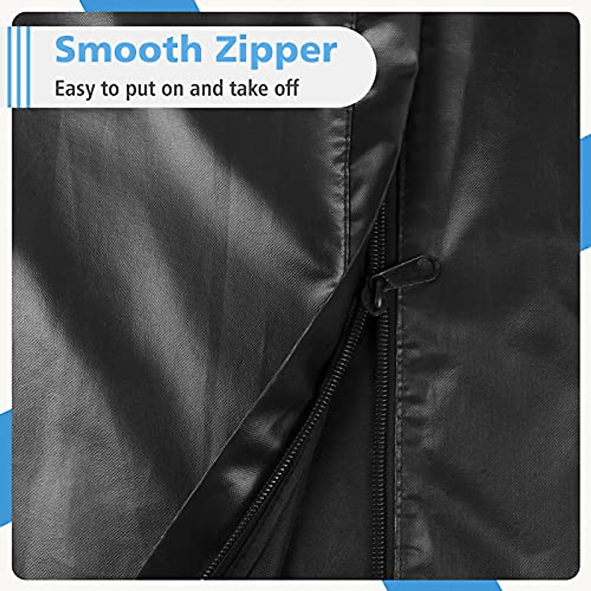 GASPRO Grill Cover for Traeger Pro 22 / 575, Lil Tex Elite 22, Eastwood 22 & 34 Pellet Grill, Special Zipper Design, Waterproof and Windproof