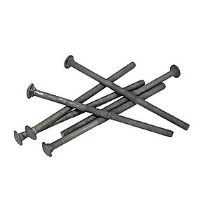1/2" - 13 x 10 Carriage Bolt | Round Head| Hot Dip Galvanized | 20pcs Box