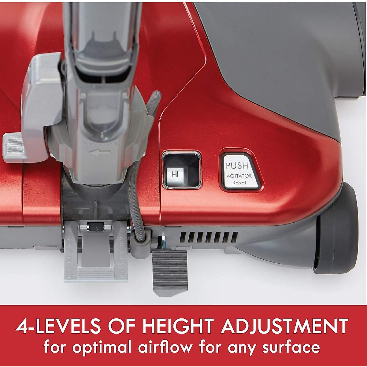 Kenmore 81414 400 Series Bagged Canister Vacuum Cleaning Tools, Telescoping Wand, Red