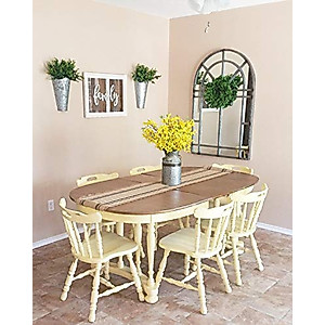 Dahey 2 Pack Galvanized Metal Wall Planter with Artificial Eucalyptus Farmhouse Decor Hanging Wall Vase Planters Flowers Holder for Country Rustic Home Wall Decor,Silver