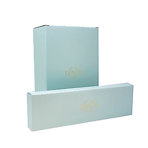 Lenox Bridal Personalized Adorn Wedding Bundle, Includes Custom Engraved Wedding Cake Knife and Server Set and Pair of Wedding Champagne Flutes for Bride and Groom