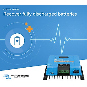 Victron Energy SmartSolar MPPT Tr 150V 70 amp 12/24/36/48-Volt Solar Charge Controller (Bluetooth)