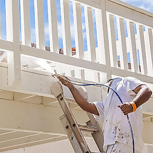 YAMATIC 50 ft. x 1/4 in. Airless Paint Sprayer Hose High Pressure Universal Paint Sprayer Flexible Fiber Tube 3300 PSI