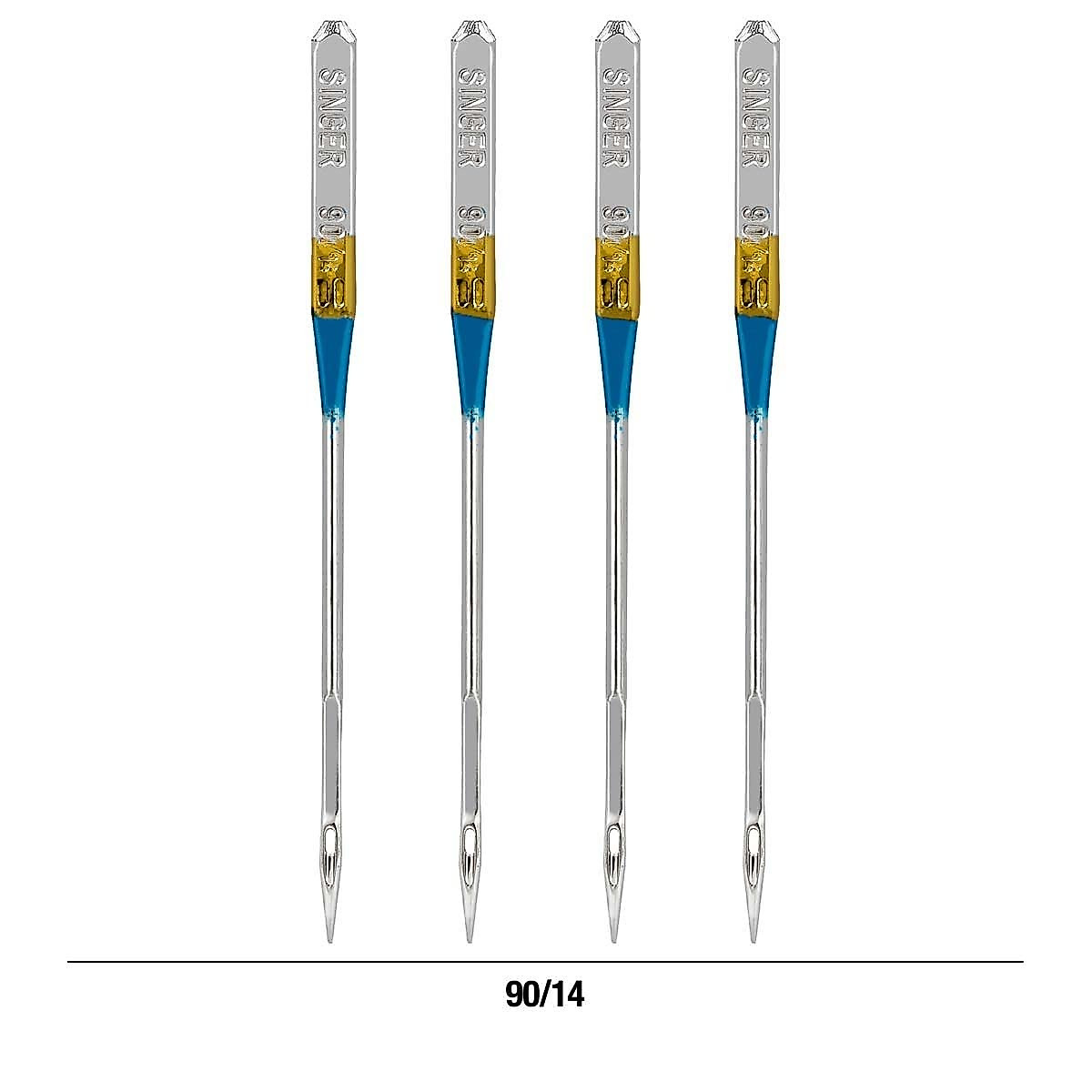 SINGER 4820 Universal Ball Point Machine Needles for Knit Fabric, Size 90/14, 4-Count