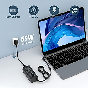 19V Laptops Charger for Acer Aspire 5 A515-56- 36UT Slim A515-54 Spin 1 3 5 Swift 3 SA-271 Chromebook C720 C740 Pa-1450-26 AC Adapter Power Supply Cord