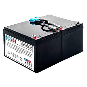 APC Smart-UPS 1500VA w/SmartConnect SMC1500C Compatible Replacement Battery Pack by UPSBatteryCenter