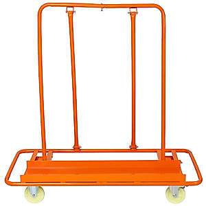 Ataucjin Heavy Duty Drywall Sheet Cart & Panel Dolly 1600lbs Load Capacity,Panel Service cart,casters with Brake