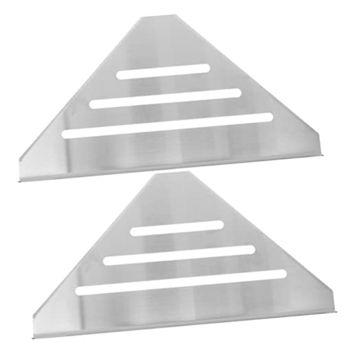 Cabilock 2pcs Wall Mounted Shelves Hanging Storage Shelves Shelf for Corner Metal Shelf Corner Shower Kitchen Rack Wall Mounted Storage Shelves Bathroom Accessories Shower Rack Hanger