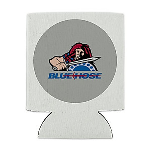 Presbyterian College Secondary Logo Can Cooler - Drink Sleeve Hugger Collapsible Insulator - Beverage Insulated Holder