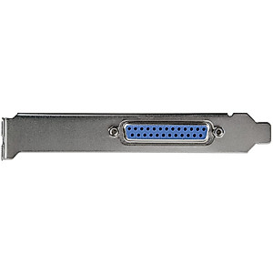 StarTech.com 1-Port Parallel PCIe Card - PCI Express DB25 LPT Printer Card