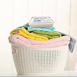 Laundry Detergent Sheets by Enyur, Laundry Sheets for Traveling, No Scent, Free and Clear For Borh Travel and Home Use - 1 Pack / 32 Loads