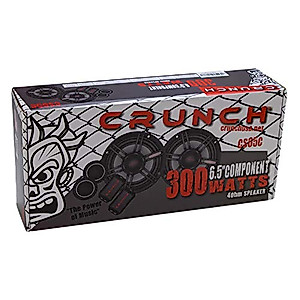 Crunch CS65C CS Series 6.5" 300-Watt 2-Way Component Speaker System