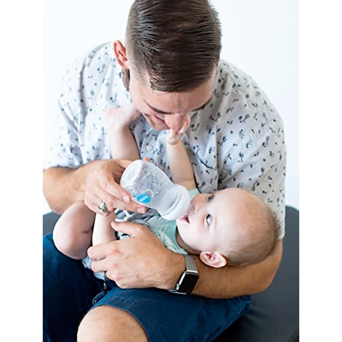 Joovy Boob Baby Bottles Made from Durable, Medical-Grade PPSU with CleanFlow Vent Technology to Prevent Nipple Collapse, Negative Pressure, and Colic Symptoms (5oz, 2pk)