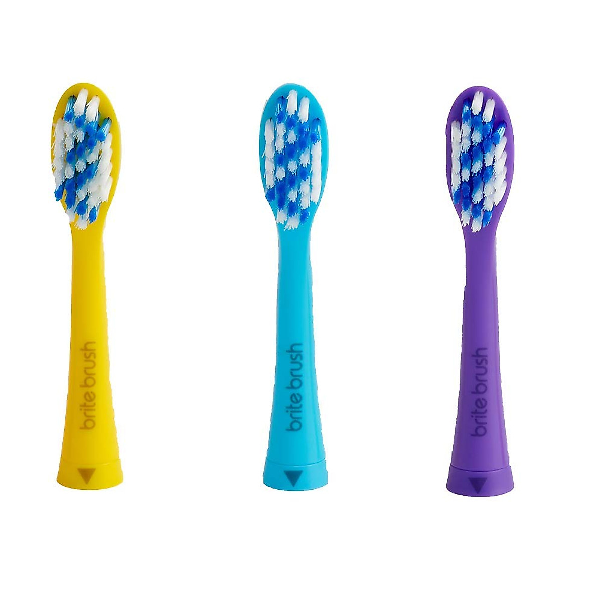 BriteBrush Brush Head Replacement 3-Pack - for BriteBrush Interactive Smart Kids Brushes - Fun to Play Twice a Day!, 3 Count (Pack of 1)