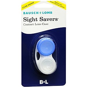 Bausch & Lomb Sight Savers Contact Lens Case 1 Each (Pack of 5)