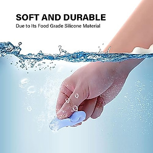 Anbbas Silicone Denture Brush Cover Fit Most Denture Toothbrushes(Pack of 2)