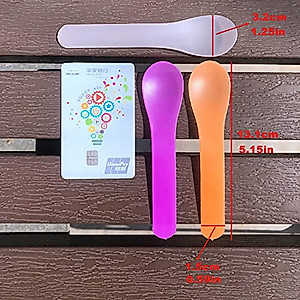 30 Color-Changing Spoons-Pink, Orange, Purple-Birthday Party Spoons-Dessert Spoons-Ice Cream Spoons-Used by preschool children-One-time use or multiple-use-Individually Wrapped!