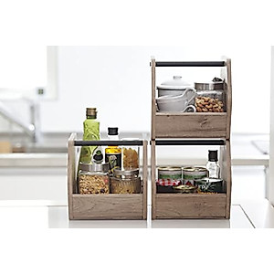 IRIS USA, Inc. SBD IS3B Stack Box, Storage Basket, Brown